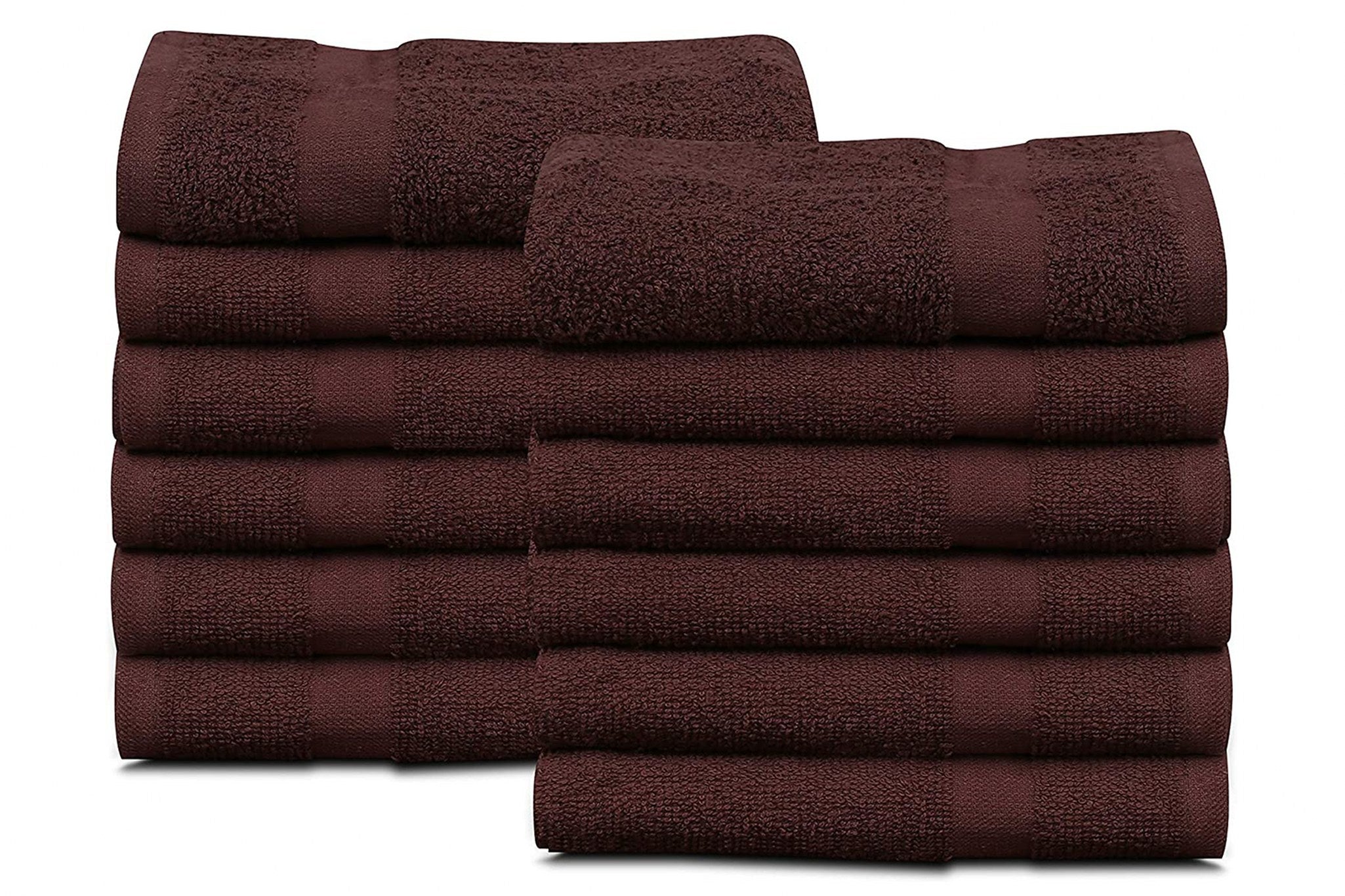 GOLD TEXTILES 20X40 Economy 100% Cotton Hair & Bath Towels